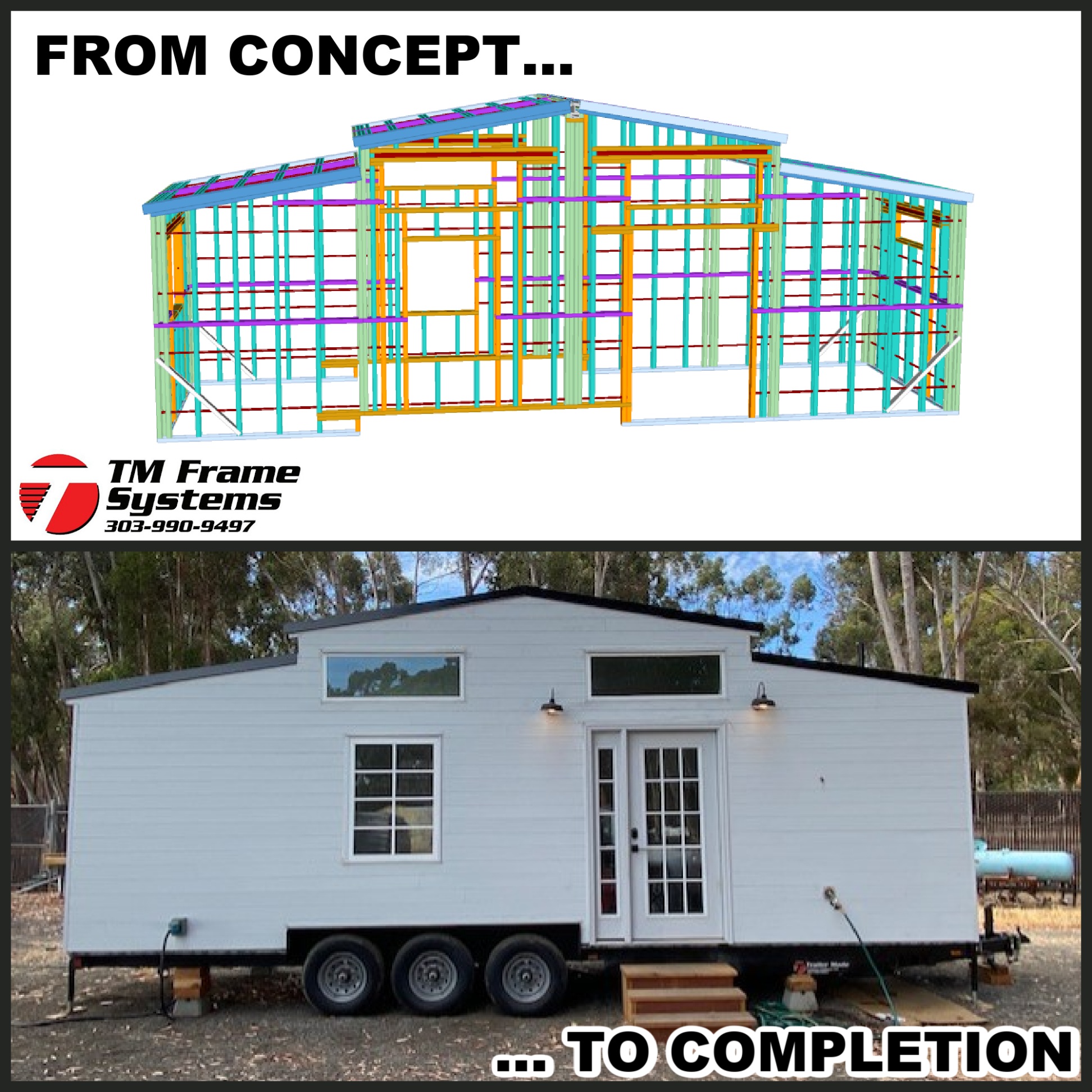 Tiny House Kits | Cold-Formed Steel Framing Kits | Trailer Made