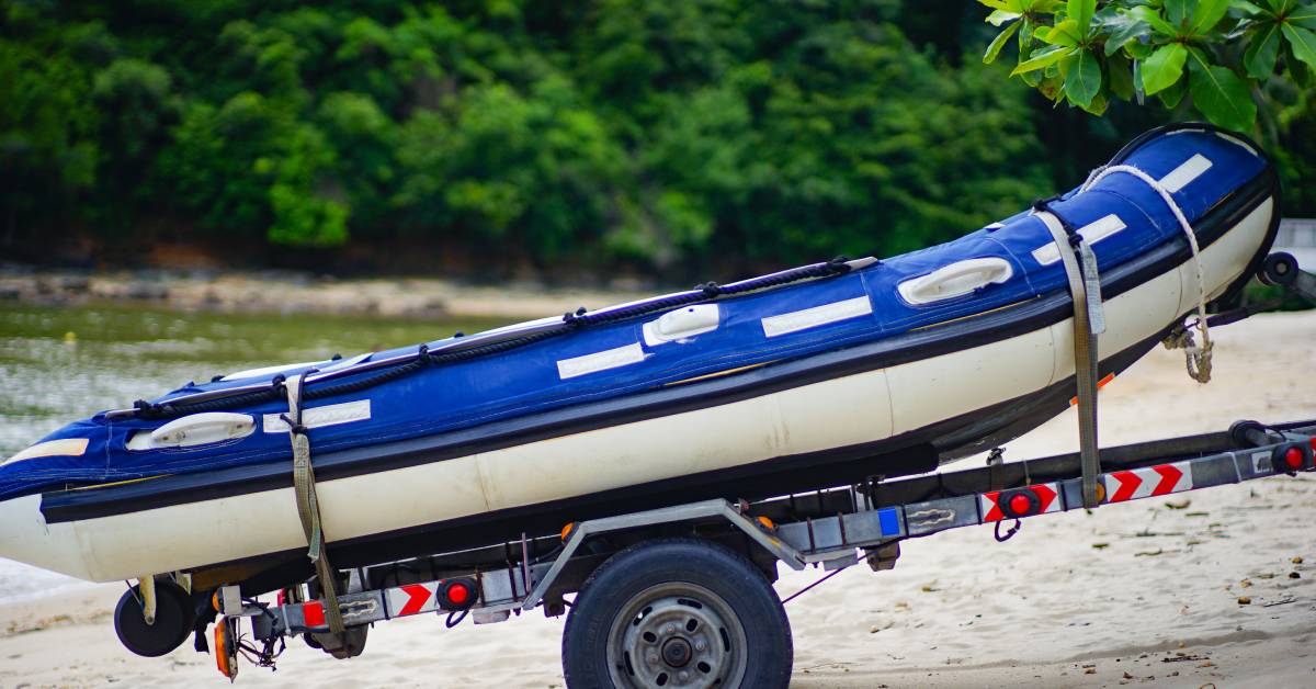How to Easily Transport Your Inflatable Raft to the Water